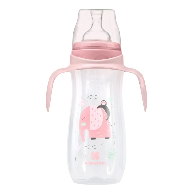 Kikka Boo Jingle Jungle flašica za bebe 400ml Pink