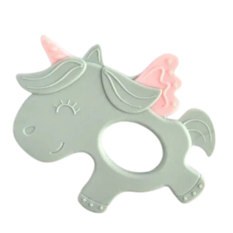 Kikka Boo glodalica za bebe Unicorn, Mint