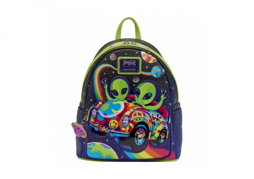 Lisa Frank Cosmic Alien Ride Mini Backpack