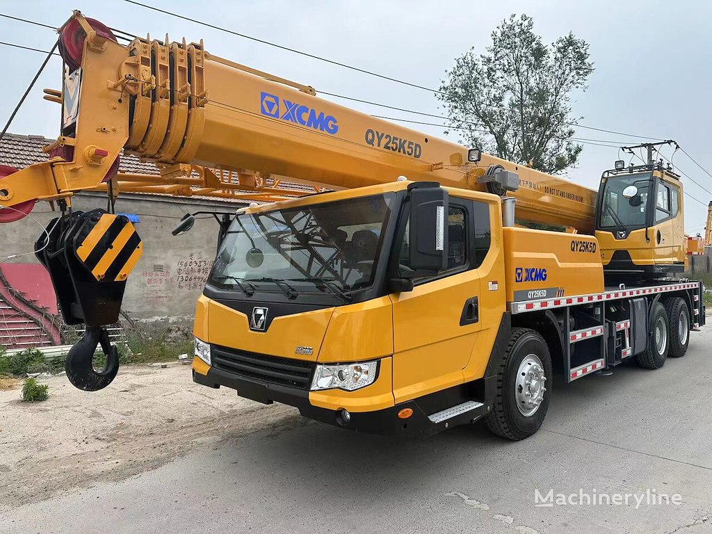 XCMG used qy25k5d 25t truck crane for sale for lifting working pokretna dizalica