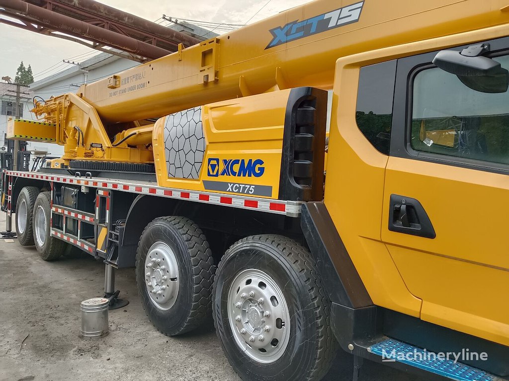 XCMG XCT75 Used 75 Ton Truck Crane with Excellent Working Performance pokretna dizalica