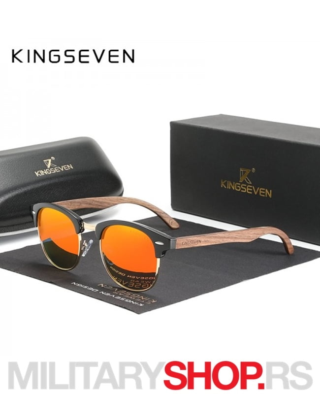 Elegantne Sunčane Naočare – Kingseven W5516 Orange