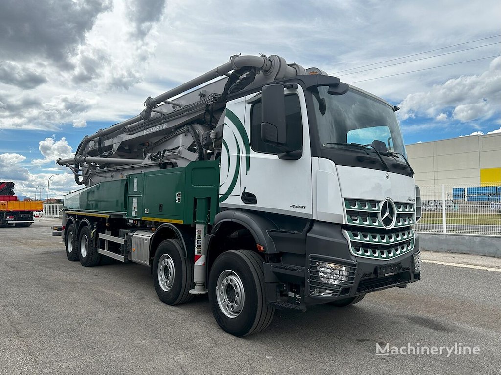 Nova Betonstar BST 51.20 na šasiji Mercedes-Benz AROCS 4451 pumpa za beton