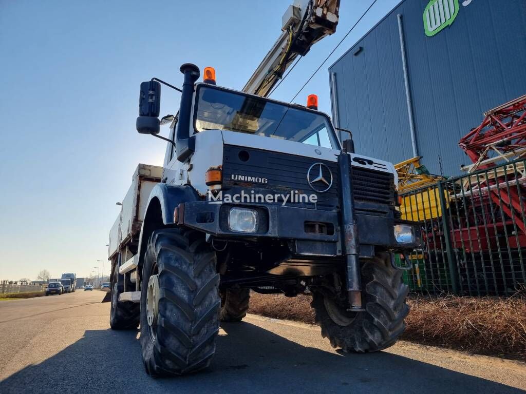 Mercedes-Benz Unimog 2150L - 2150 L - Vertical Drill bušaća dizalica