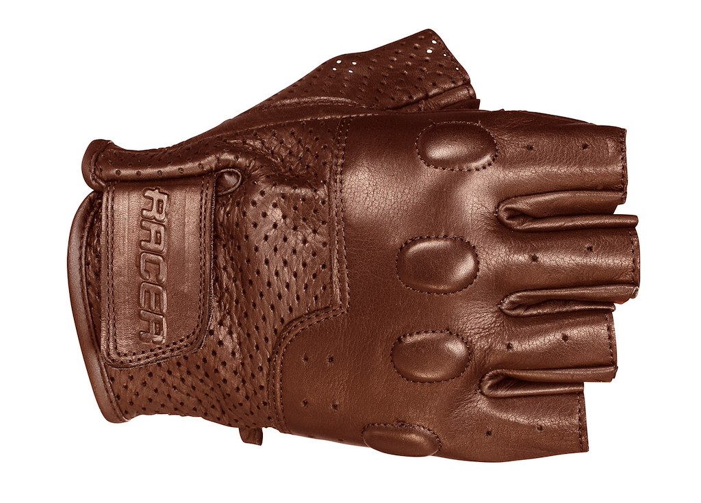 Racer Bubble Brown – moto rukavice