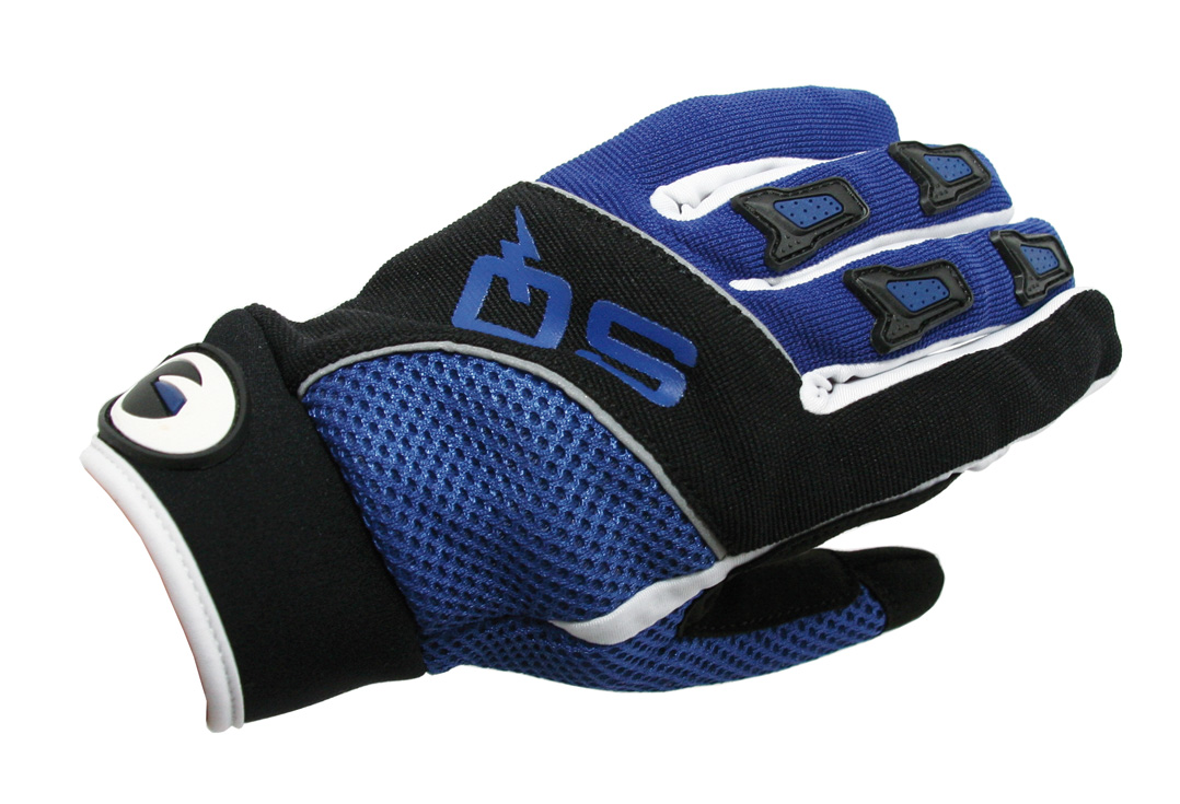 Racer SQ Moto-MX Blue – moto rukavice