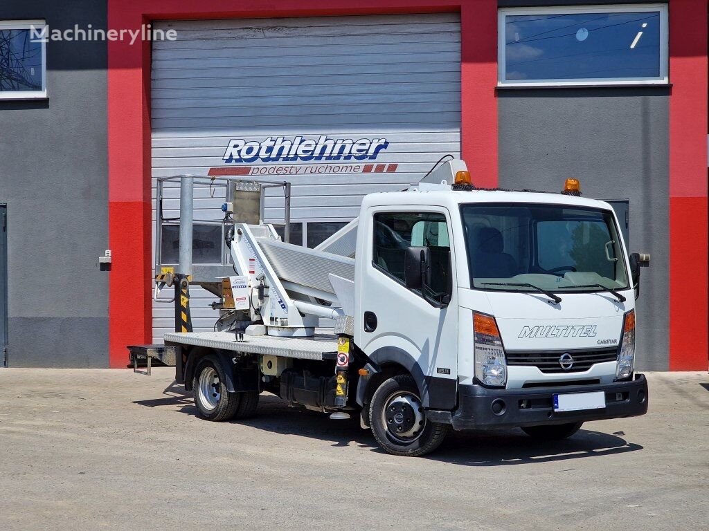 Multitel MX200 / Nissan Cabstar hidraulična zglobna platforma