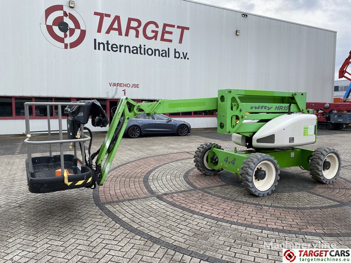 Niftylift HR15D MK2 4x4 ARTICULATED DIESEL BOOM WORK LIFT W/JIB 1570CM 201 hidraulična zglobna platforma