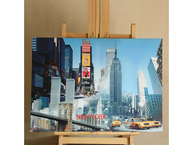 Slika štampa na platnu - New York 70cm x 50cm