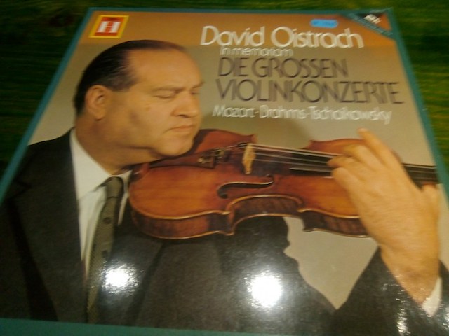 David Oistrach 2lp mozart/brahms/tschaikowsky