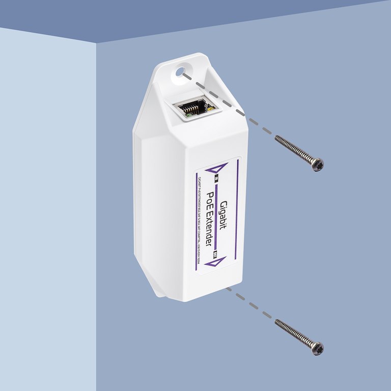 Cudy POE10 Gigabit PoE+ Extender 10/100/1000Mb/s 802.3af/at do 100m (kaskadno do 400m, do 22W)