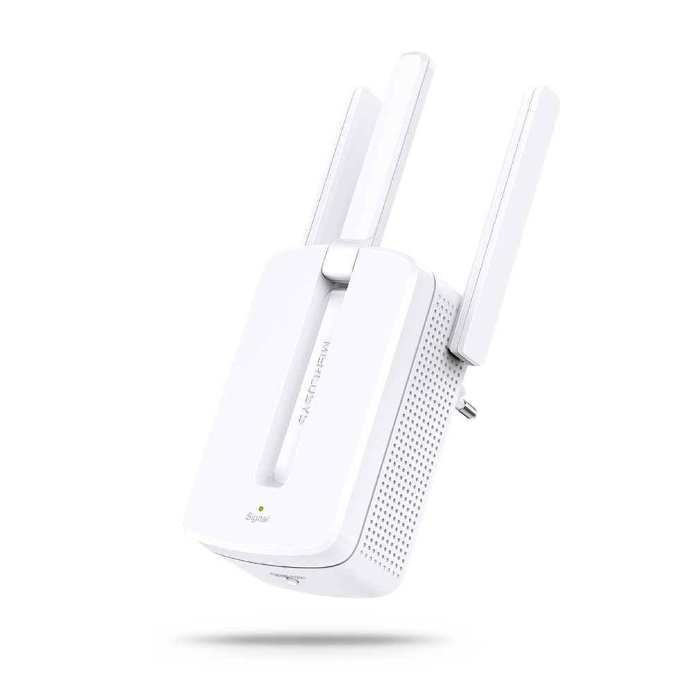 Mercusys MW300RE N300Mb/s WiFi range extender, WPS dugme, 3 antene