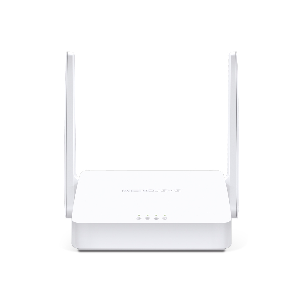 Mercusys MW301R N300Mb/s WiFi ruter 2.4GHz – Ethernet 10/100Mb/s 2 LAN + 1 WAN, roditeljska kontrola, 2 antene, ISP preset