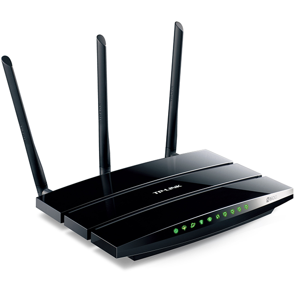 TP-Link TD-W9980 VDSL2 / ADSL2+ WiFi N600 dual band 2.4 & 5GHz gigabit ruter, 2 x USB multifunction, VPN 10 IPsec, IPv4/IPv6 dual stack, TR-069, SNMP, Advance Security