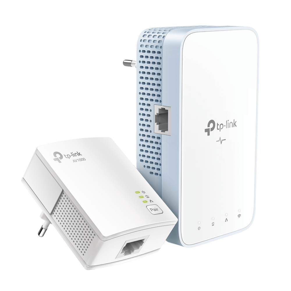 TP-Link TL-WPA7517 KIT (TL-WPA7517+TL-PA7017) 1000Mbps Powerline Extender komplet: WiFi dual-band (2.4GHz & 5GHz) + Gigabit Ethernet za mrežu preko strujne instalacije - domet do 300m, tpPLC App