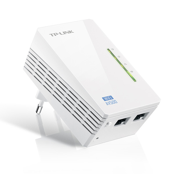 TP-Link TL-WPA4220 300Mbps AV500 WiFi Powerline extender za mrežu preko strujne instalacije - domet do 300m brzinom do 500Mb/s, 128 Bit AES kriptovanje, WiFi Clone Button, 2 x 10/100Mbps Ethernet Port