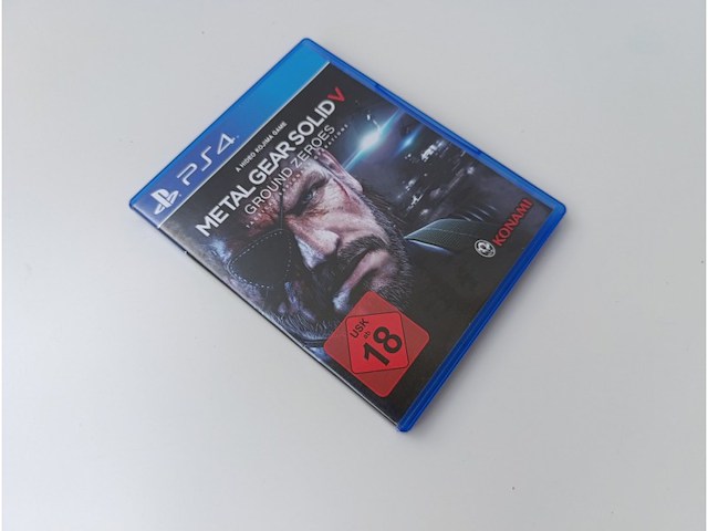 PS4 Metal Gear Solid V (5) Ground Zeroes