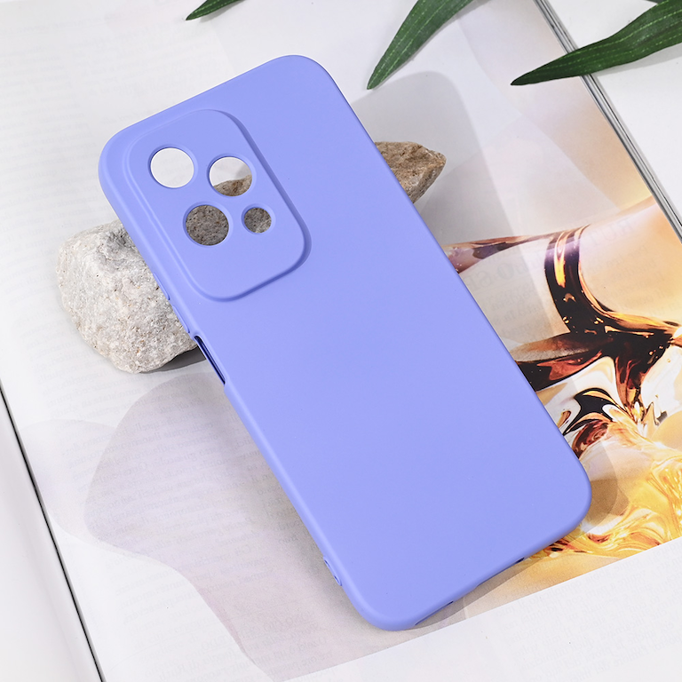 Zastitna maska (futrola) Teracell Soft Velvet - Huawei Honor 200 Lite ljubicasta