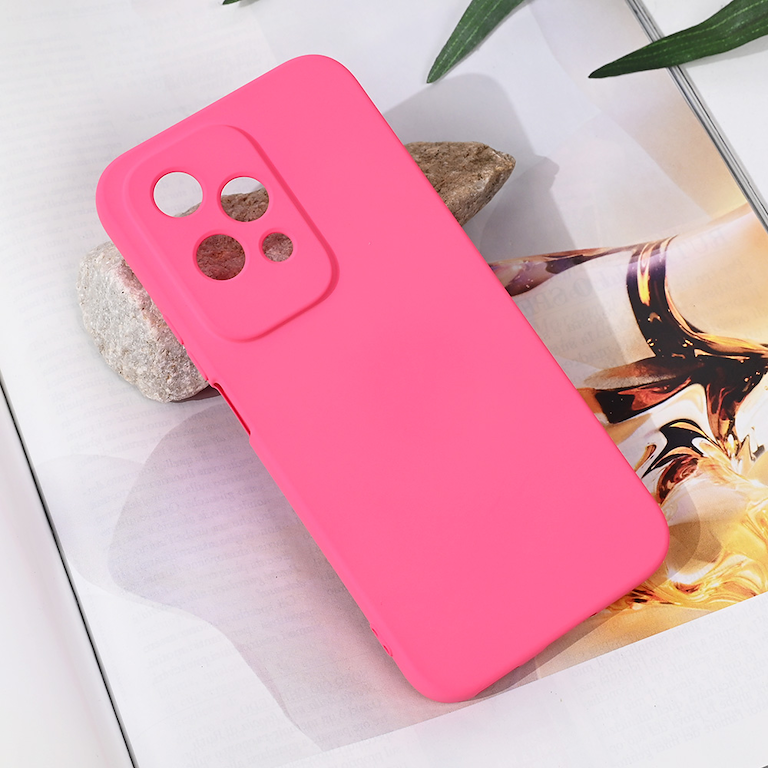 Zastitna maska (futrola) Teracell Soft Velvet - Huawei Honor 200 Lite pink