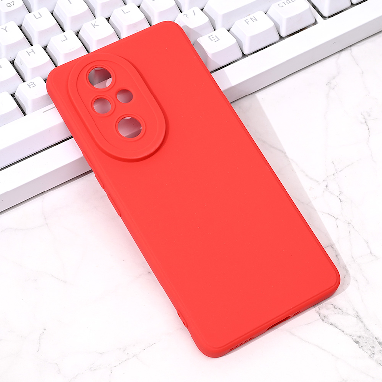 Zastitna maska (futrola) Silikon Pro Camera - Huawei Honor 200 Pro crvena