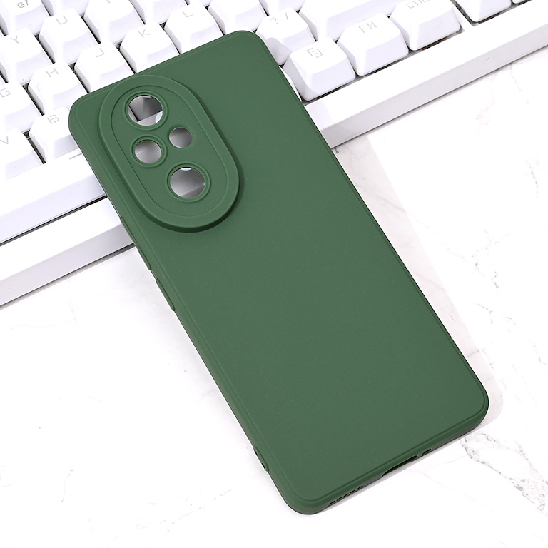 Zastitna maska (futrola) Silikon Pro Camera - Huawei Honor 200 Pro zelena
