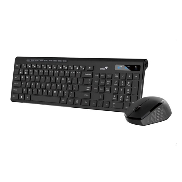 Set bežična tastatura i miš SlimStar 8230 crna SER Genius 31340015410