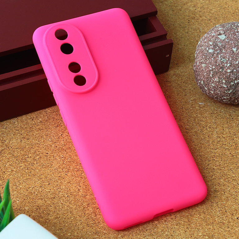 Zastitna maska (futrola) Teracell Giulietta - Huawei Honor 90 mat pink