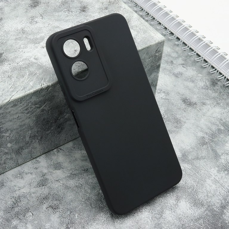 Zastitna silikonska maska (futrola) Pro Camera - Huawei Honor 90 Lite crna (MS)