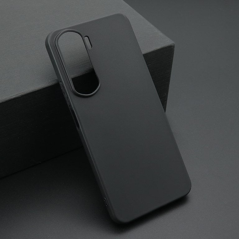 Zastitna ultra tanka (skin) maska / futrola KOLOR - Huawei Honor 90 lite crna (MS)