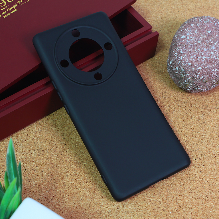 Zastitna maska (futrola) Teracell Giulietta - Huawei Honor Magic 5 Lite mat crna