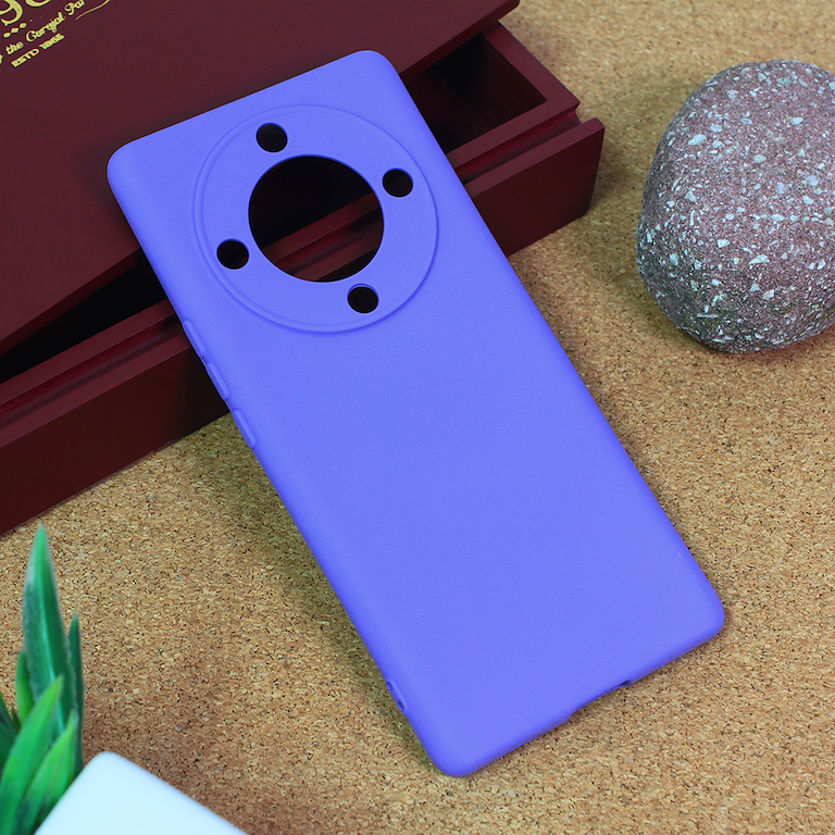 Zastitna maska (futrola) Teracell Giulietta - Huawei Honor Magic 5 Lite mat ljubicasta