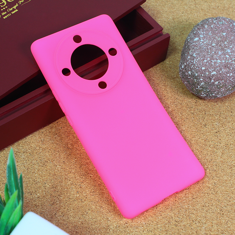 Zastitna maska (futrola) Teracell Giulietta - Huawei Honor Magic 5 Lite mat pink
