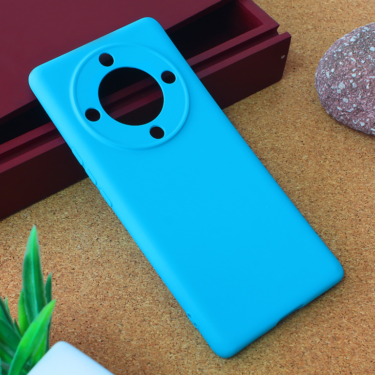 Zastitna maska (futrola) Teracell Giulietta - Huawei Honor Magic 5 Lite mat svetlo plava