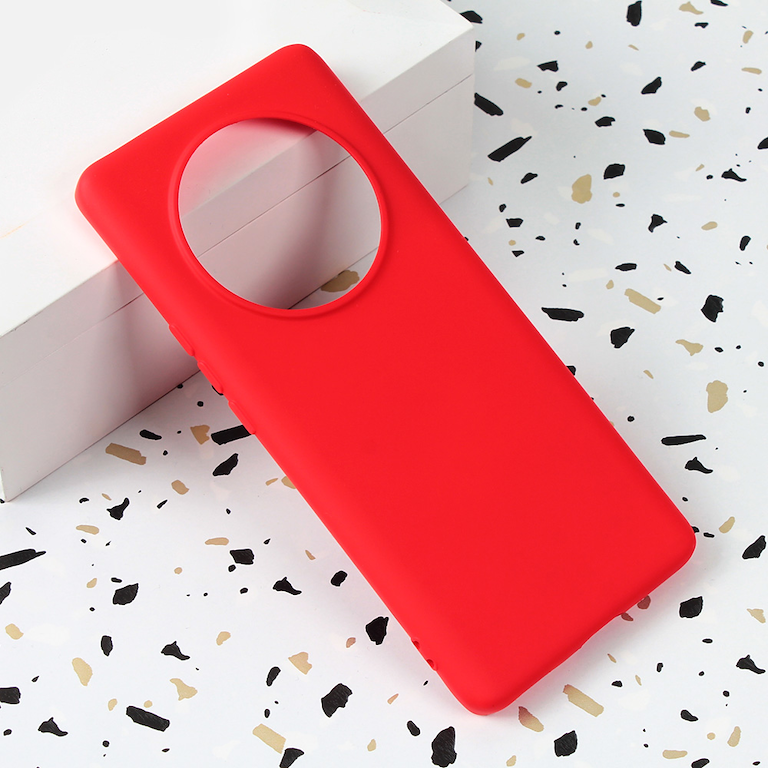 Zastitna maska (futrola) Shell Velvet - Huawei Honor Magic 6 lite crvena