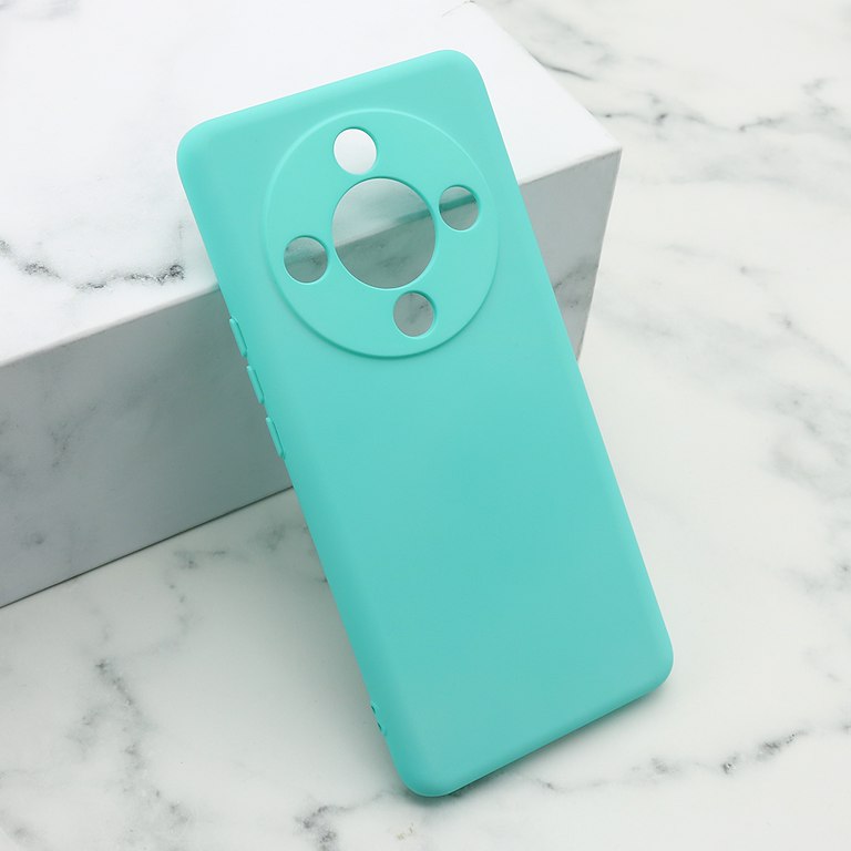 Zastitna maska (futrola) Soft Silicone - Huawei Honor Magic 6 lite mint (MS)