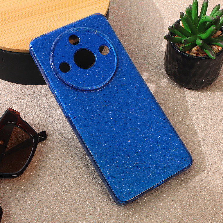 Zastitna maska (futrola) Sparkle Dust - Huawei Honor Magic 6 lite tamno plava