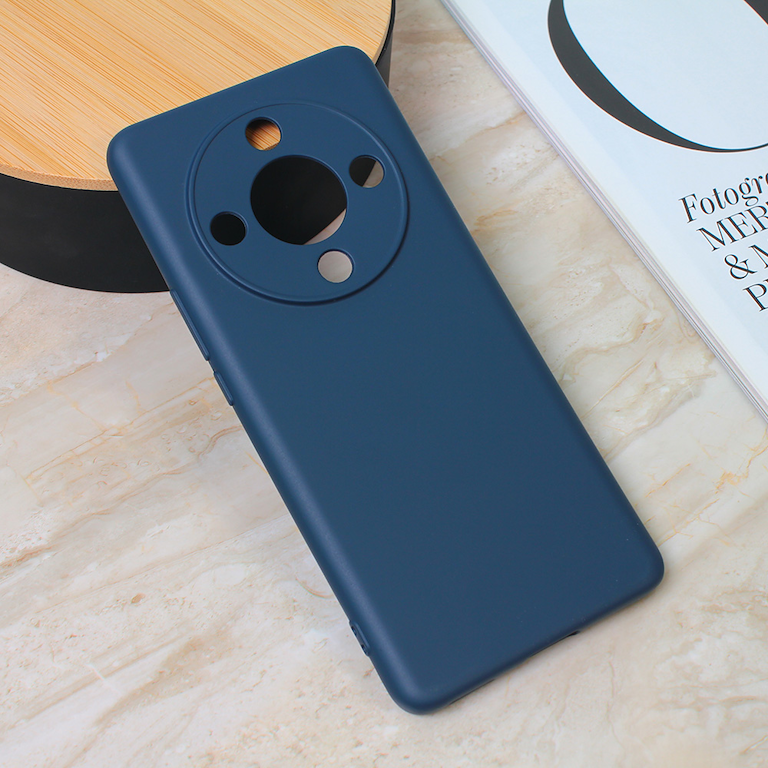 Zastitna maska (futrola) Teracell Giulietta - Huawei Honor Magic 6 lite mat tamno plava