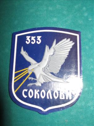 Sokolovi 353 prisivak