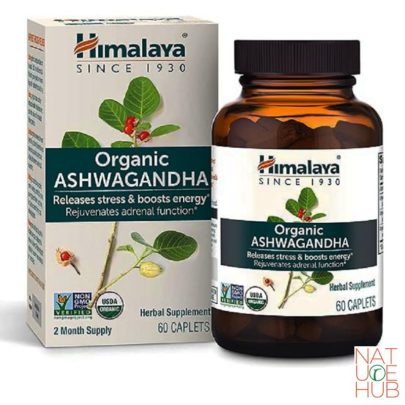 Ašvaganda organic Himalaya 60 kapleta