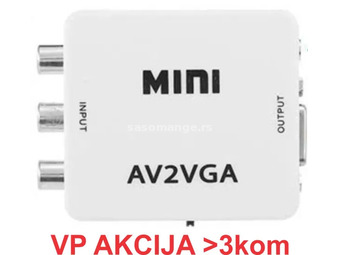 GEMBIRD A-AV-VGA-Mini ** Gembird input AV to VGA (906) (560)