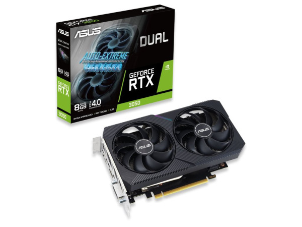 Grafička karta ASUS RTX3050 DUAL-RTX3050-O8G-V2 NVD8GBGDDR6128bitcrna' ( 'DUAL-RTX3050-O8G-V2' )