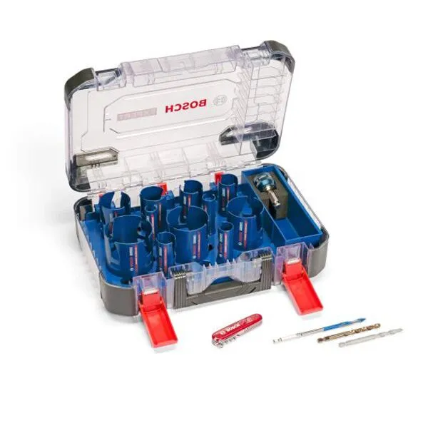 Bosch Expert 15-delni komplet testera za otvore 20-76mm+Victorinox nož (061599763Y)