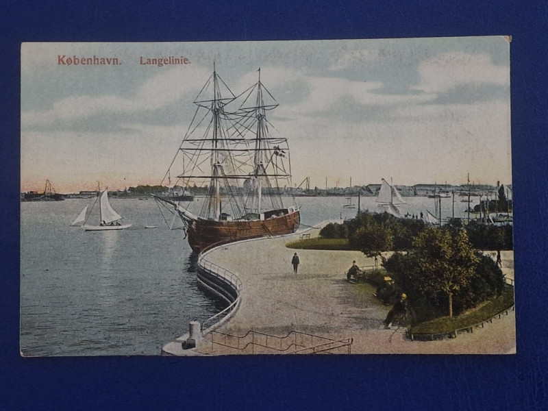 Kopenhagen 1906 Langelinie