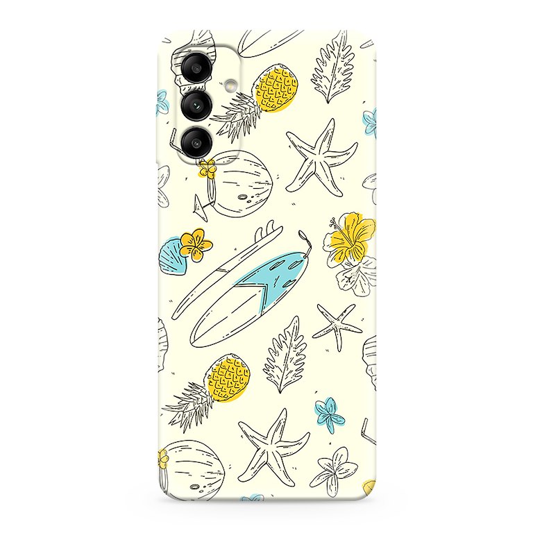 Zastitna ultra tanka (skin) maska / futrola PRINT CLEAR - Samsung A136 Galaxy A13 5G/A047 Galaxy A04s ND0340 (MS)