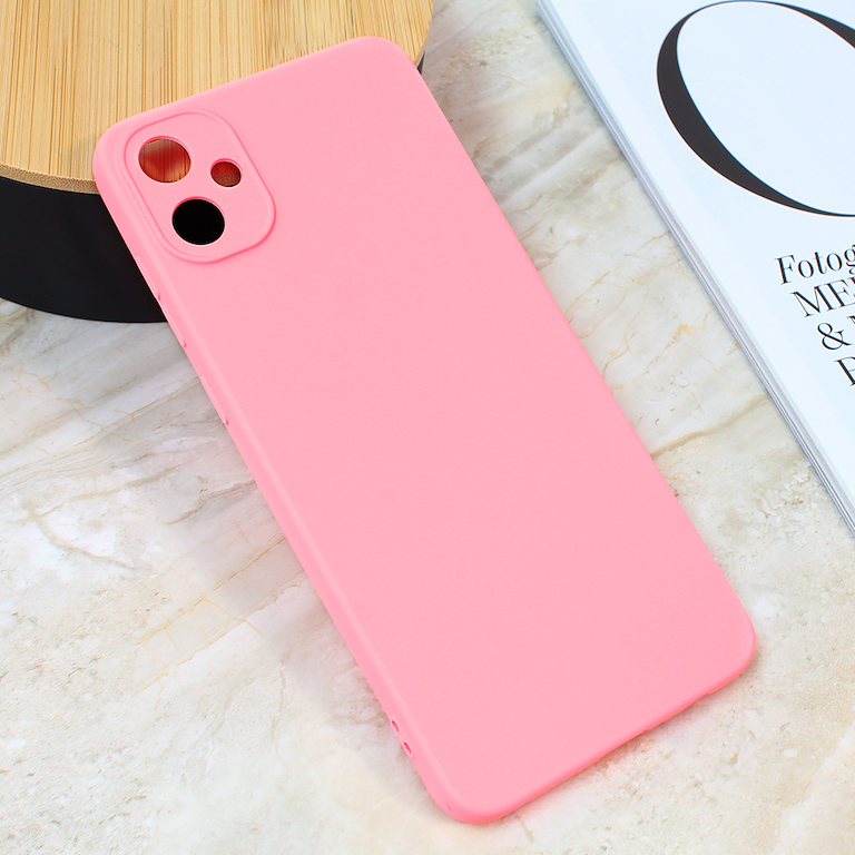 Zastitna maska (futrola) Teracell Giulietta - Samsung A055 Galaxy A05 mat roze
