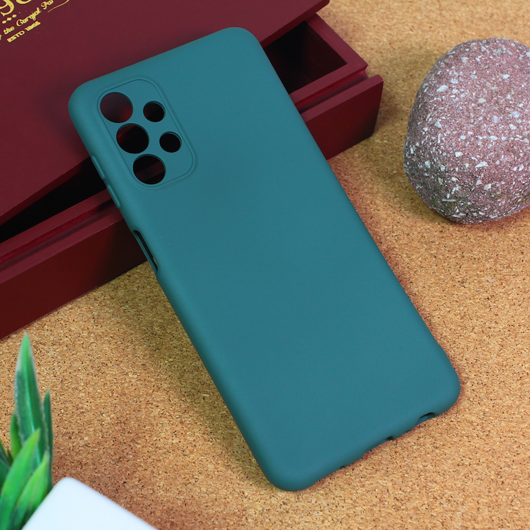 Zastitna maska (futrola) Teracell Giulietta - Samsung A135 Galaxy A13 4G mat zelena