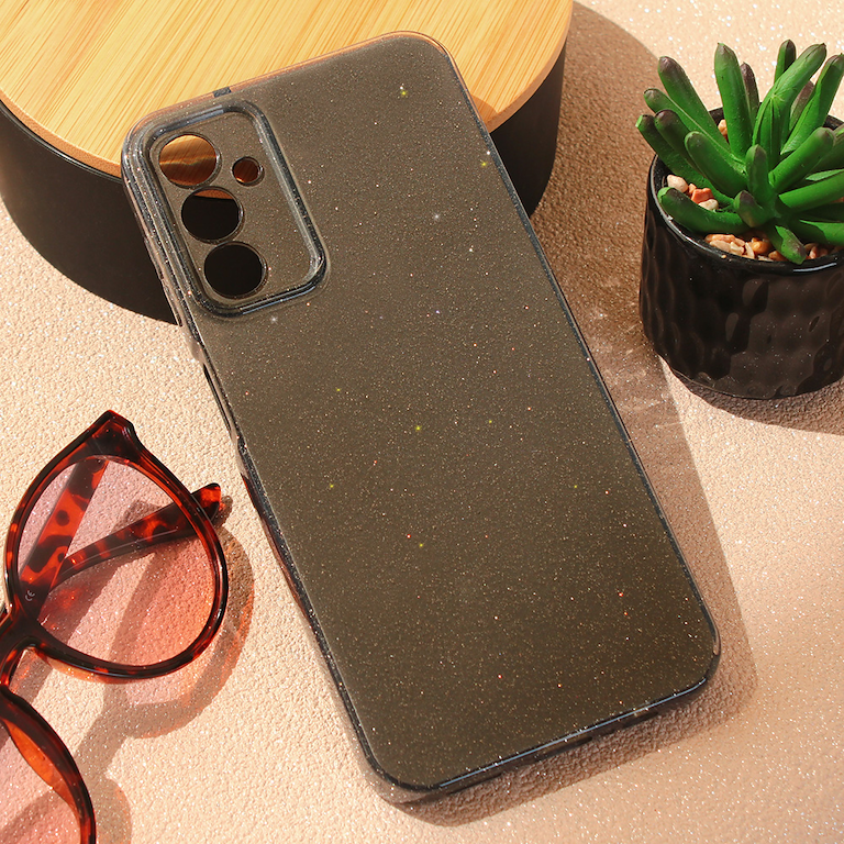 Zastitna maska (futrola) Sparkle Dust - Samsung A145R/A146B Galaxy A14 4G/5G crna