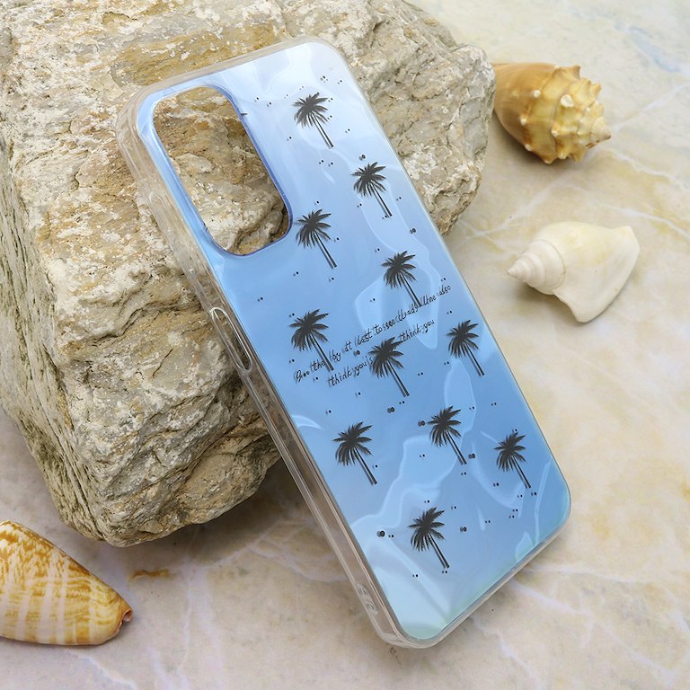Zastitna maska (futrola) SUMMER VIBES - Samsung A145R Galaxy A14 4G/Galaxy A14 5G svetlo plava (MS)