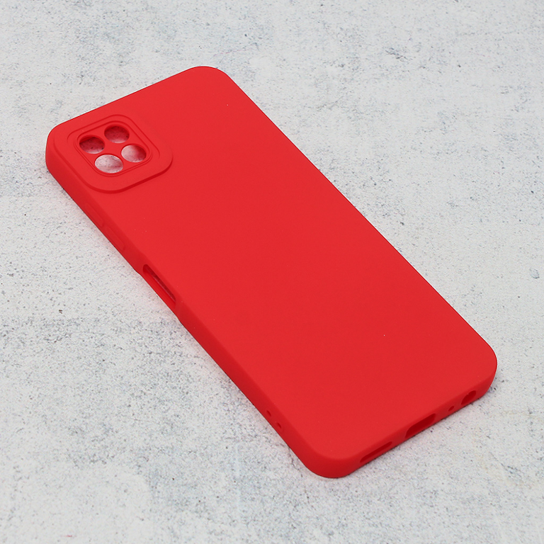 Zastitna maska (futrola) Silikon Pro Camera - Samsung A226 Galaxy A22 5G crvena