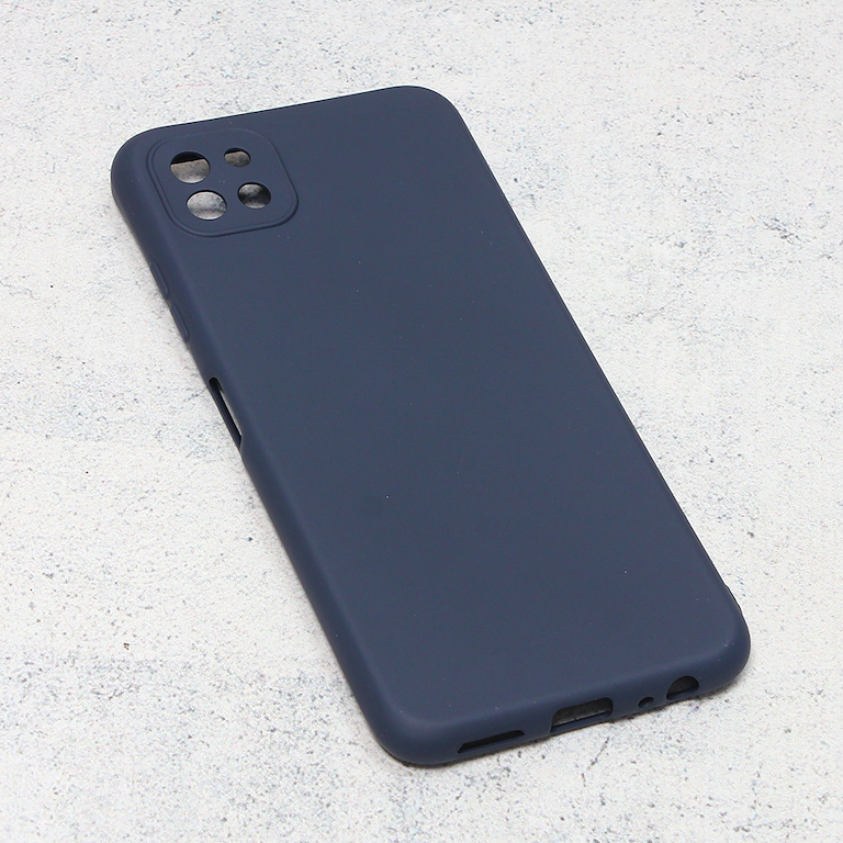 Zastitna maska (futrola) Teracell Giulietta - Samsung A226 Galaxy A22 5G mat tamno plava